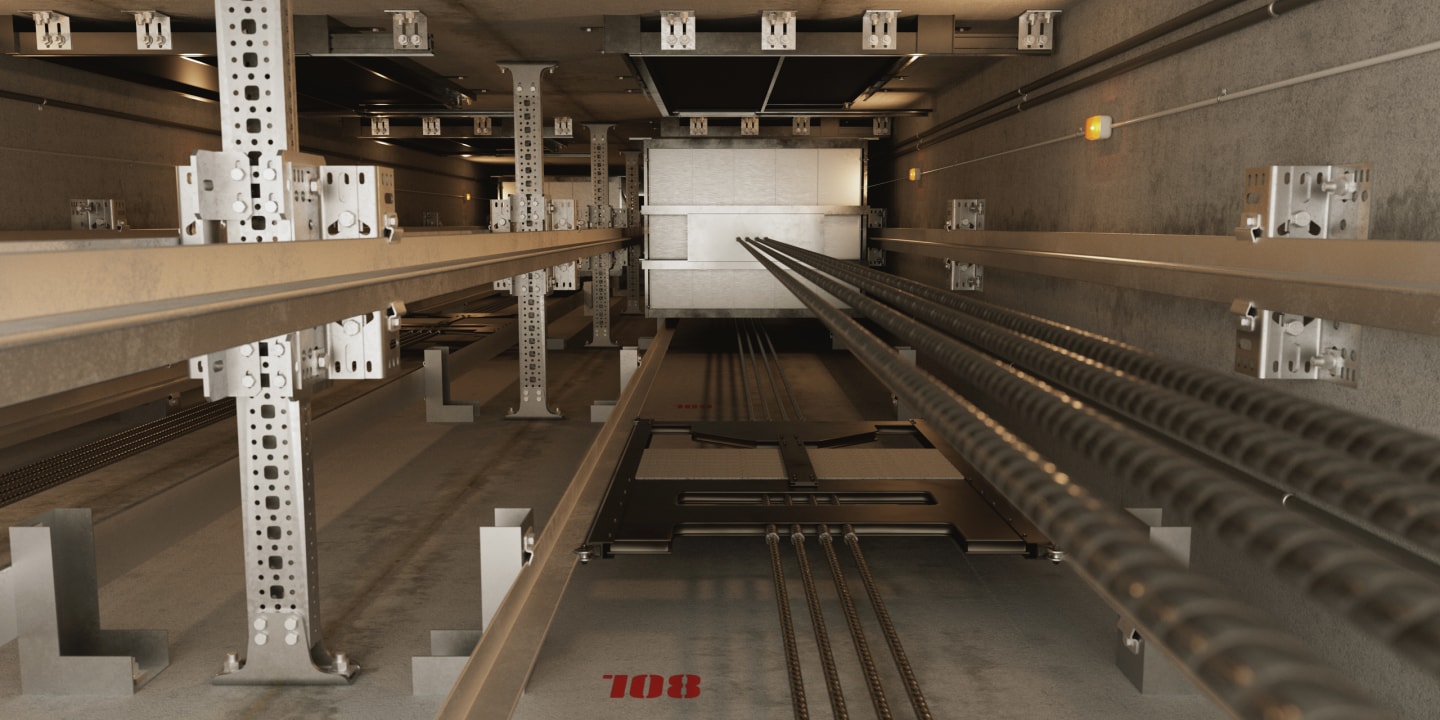 Elevator Divider Beam Connectors