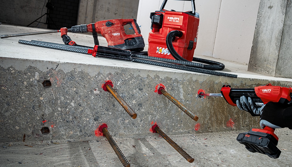 Rebarring Application - Hilti Philippines